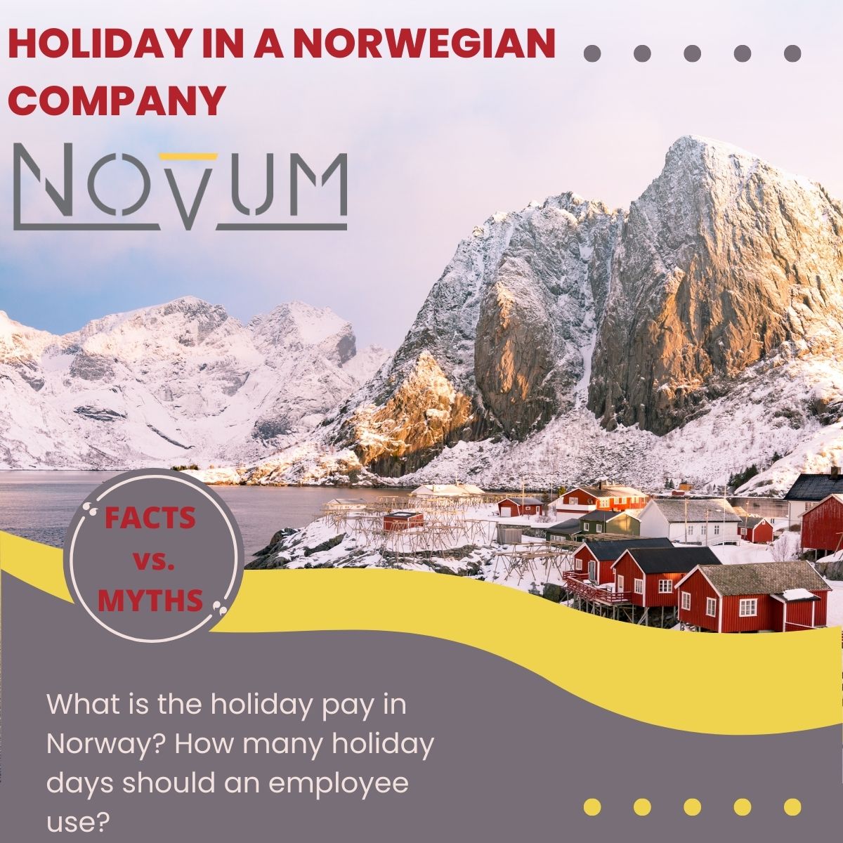 What are the rules for Norwegian holidays? - Novum